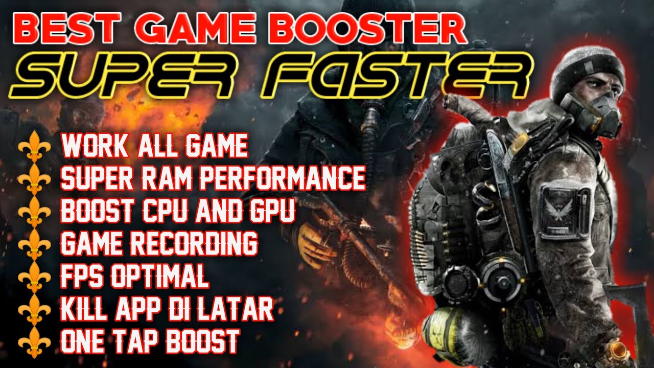 BEST GAME BOOSTER SUPER FASTER,WORK ALL GAME - YouTube