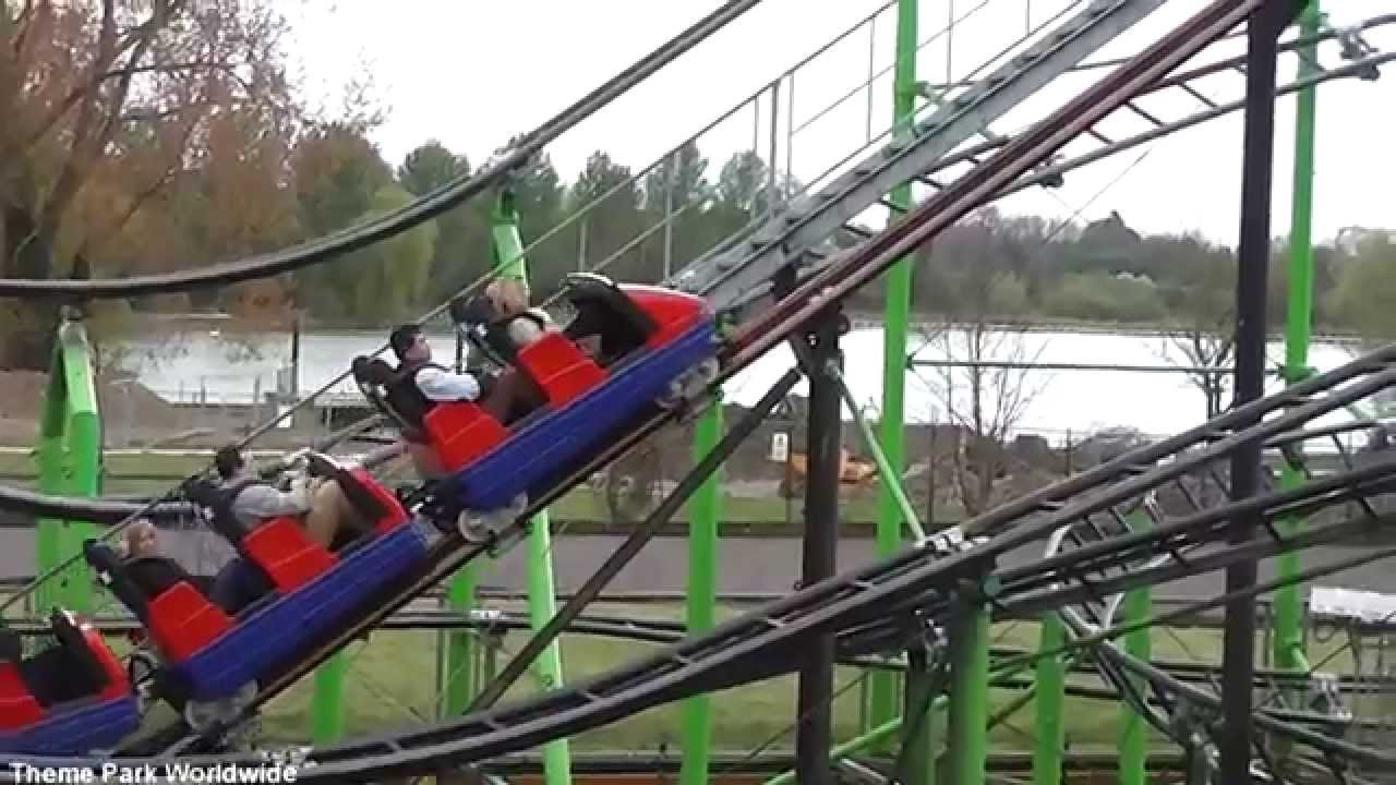 Roller Coaster - Wicksteed Park - YouTube