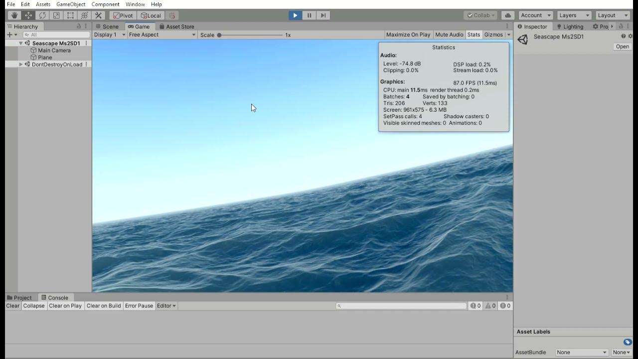 Shadertoy to Unity - URP (VR Ready) Shaders - Seascape - YouTube