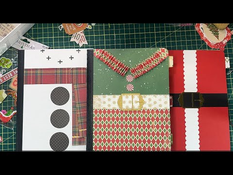 3 Christmas Characters Composition Books - YouTube