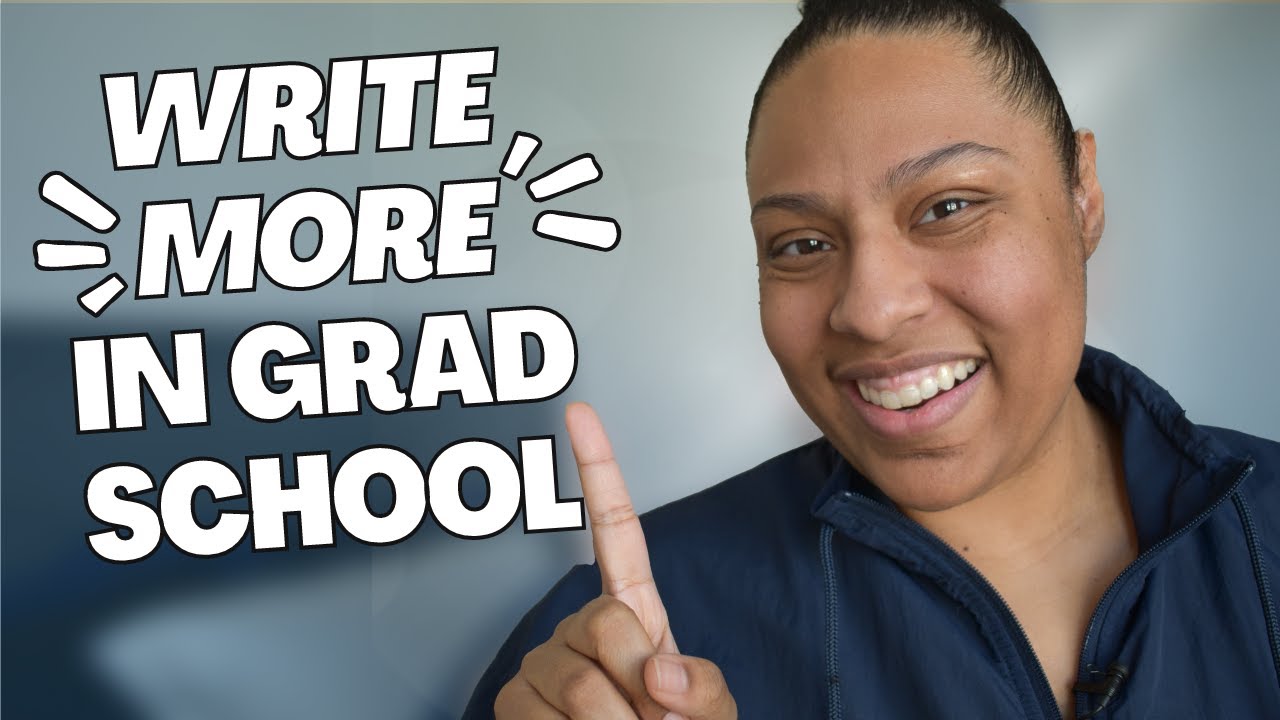 This ONE THING can Help You Be A More Productive Writer in Grad School ...