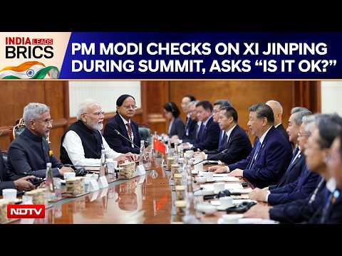 BRICS Summit 2026 | “Is It OK?” PM Modi Checks On Xi Jinping During BRICS Summit