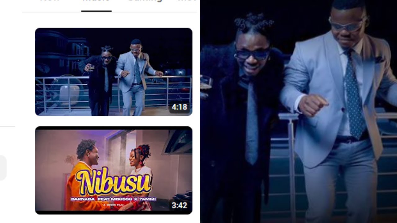 SENSEMA ya RAYVANNY na HARMONIZE bado ni tishio YouTube, yaendelea ...