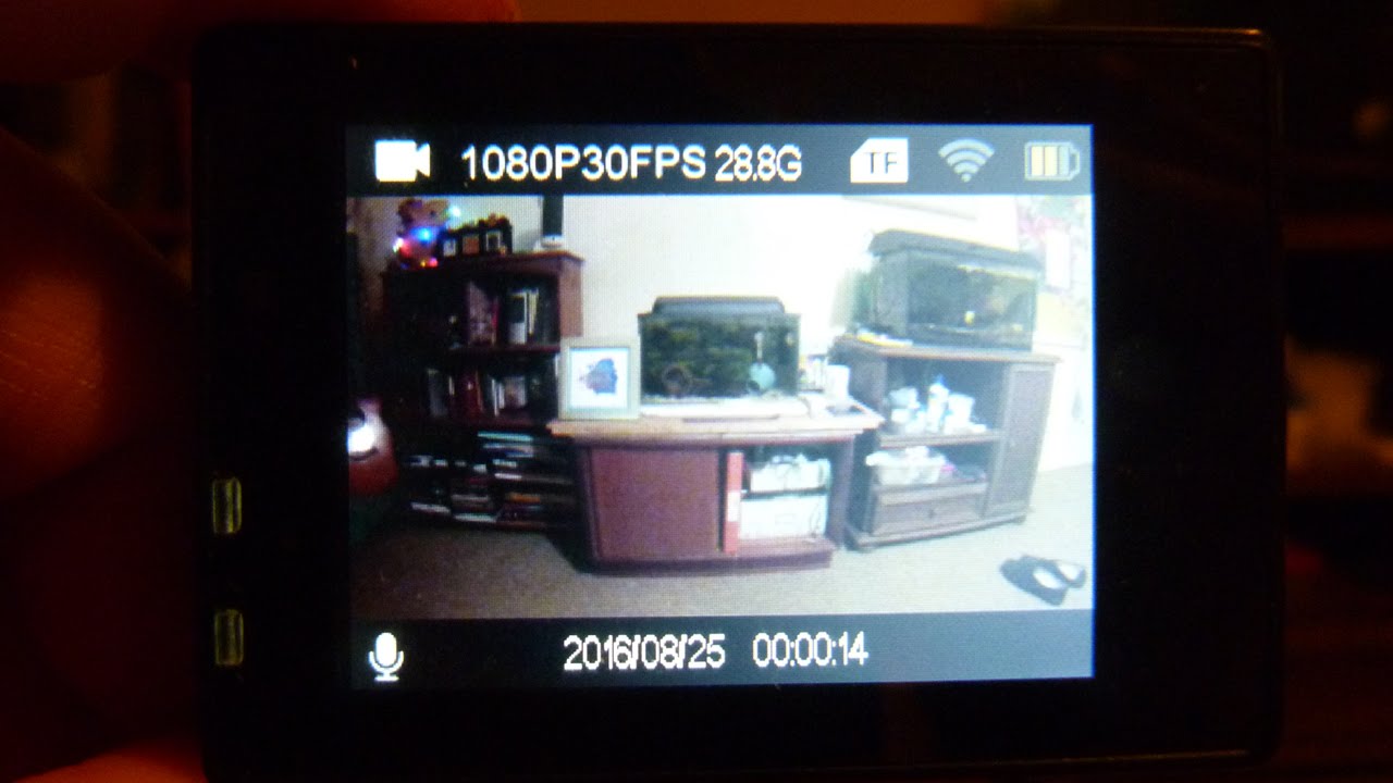 Excelvan Q8 Action Cam User Guide, Review and Sample Footage - YouTube