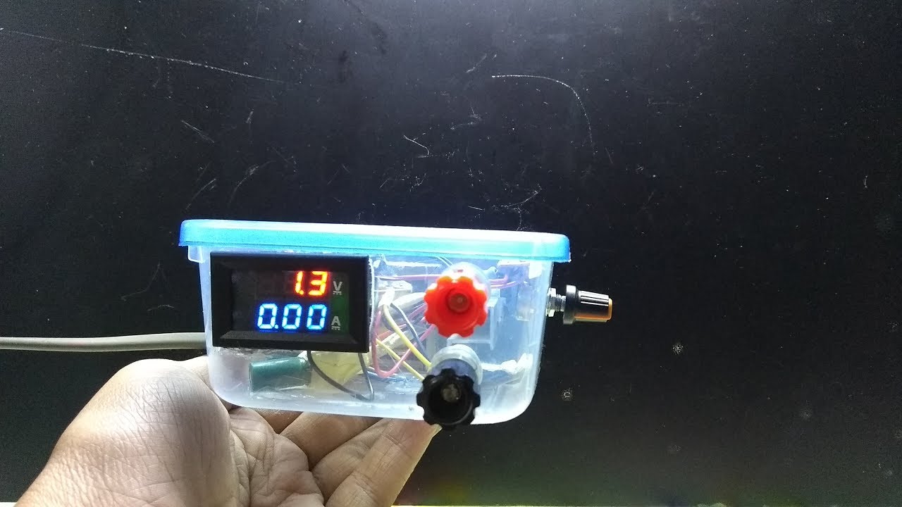 How to make Adjustable Voltage Power Supply LM317(part-3) - YouTube