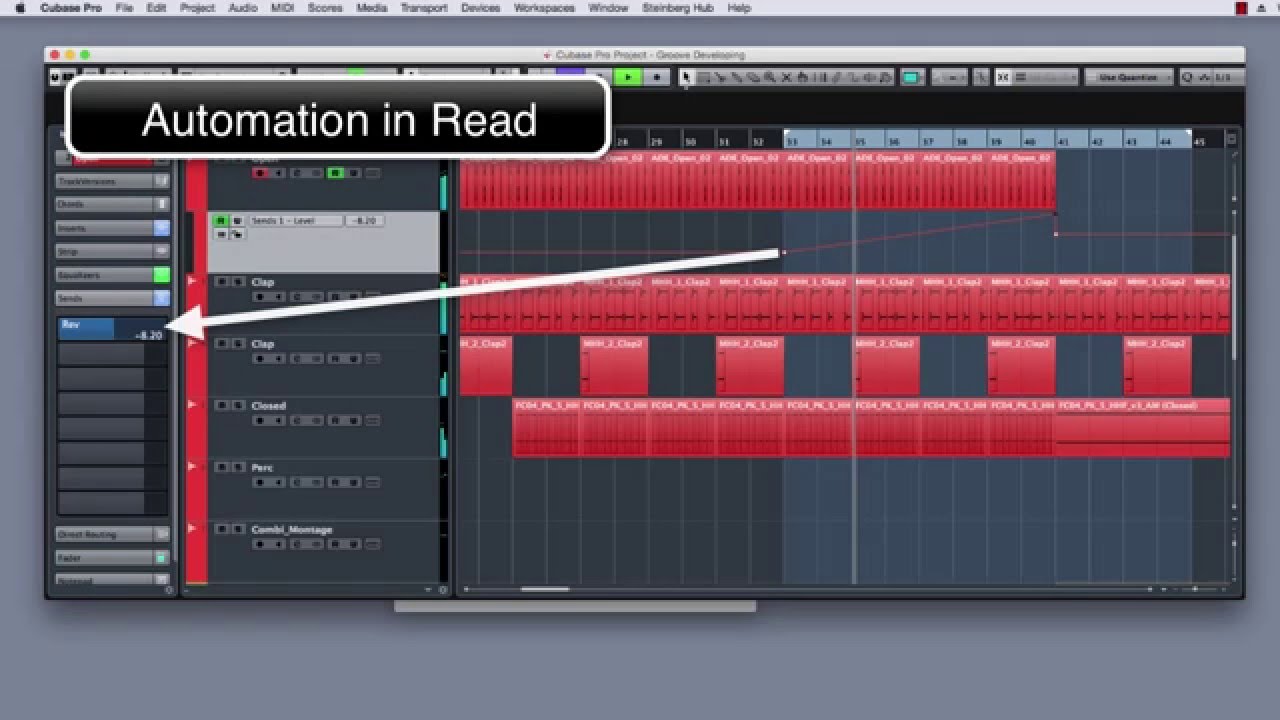 How To Make Electronic Music - Cubase Automation Part 2 - Updated ...