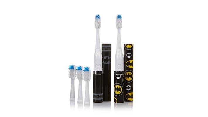VIOlife Super Hero Slim Sonic Toothbrush 2pack - YouTube
