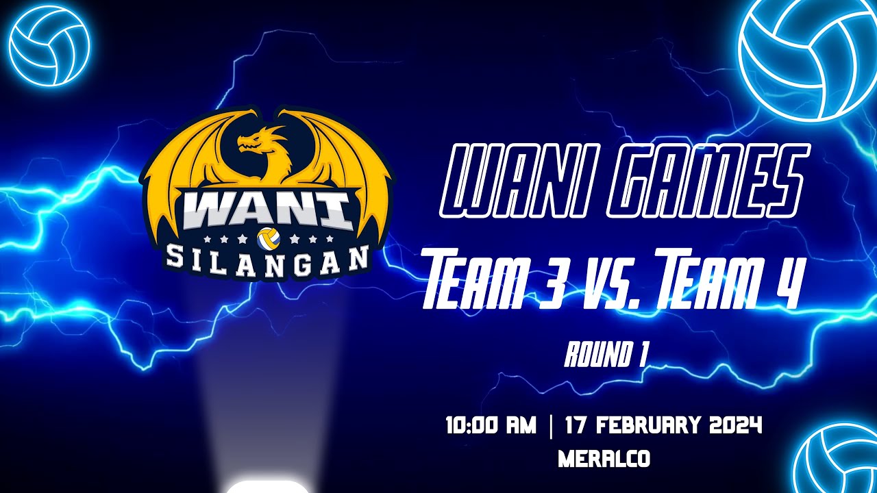 Wani Games (Feb 17, 10AM) - Team 3 vs. Team 4 Round 1 - YouTube