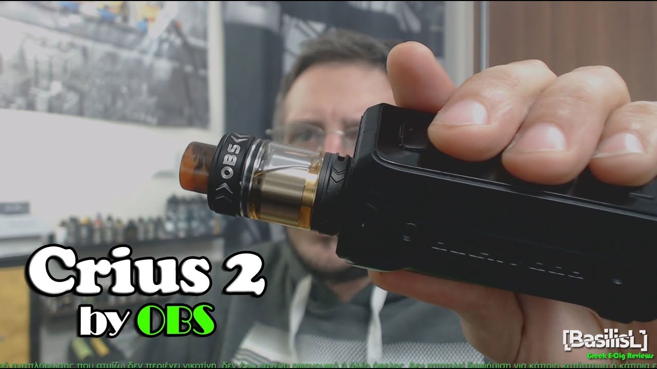 Crius 2 RTA by OBS & Build- BasilisL (Greek Reviews) - YouTube