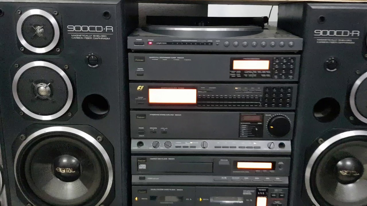 Dàn đại khủng Sansui 900cd-r (Hưng Anh audio - 036.888.0088) - YouTube