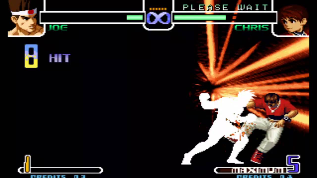 KOF 2002 Joe Combo 100% - YouTube