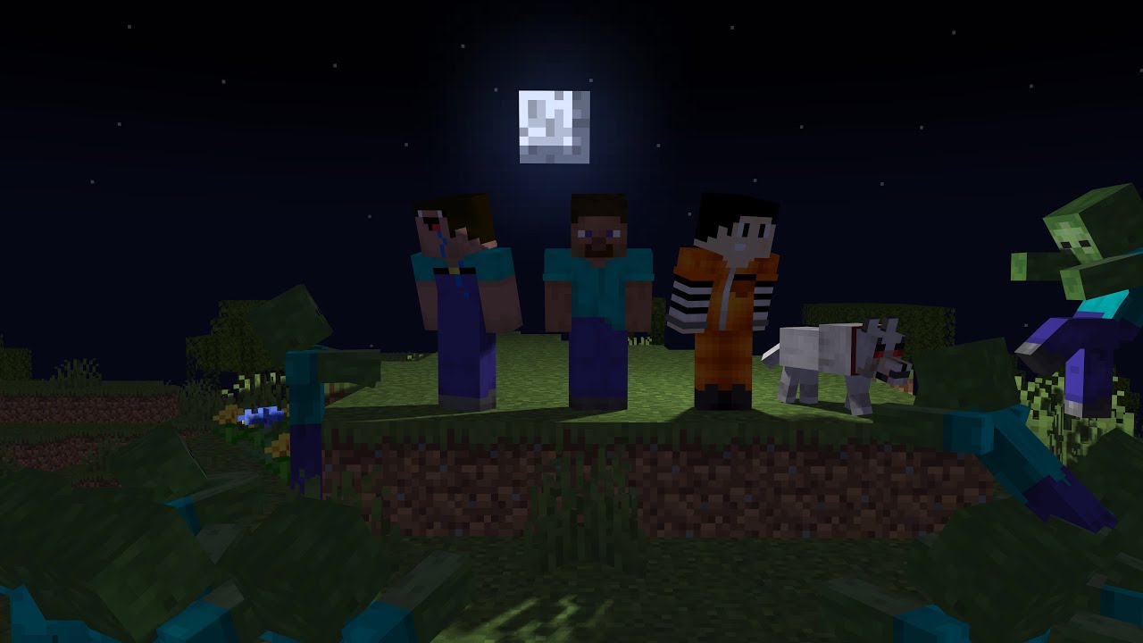 Surviving a Zombie Apocalypse in Minecraft - Animation Episode 2 - YouTube