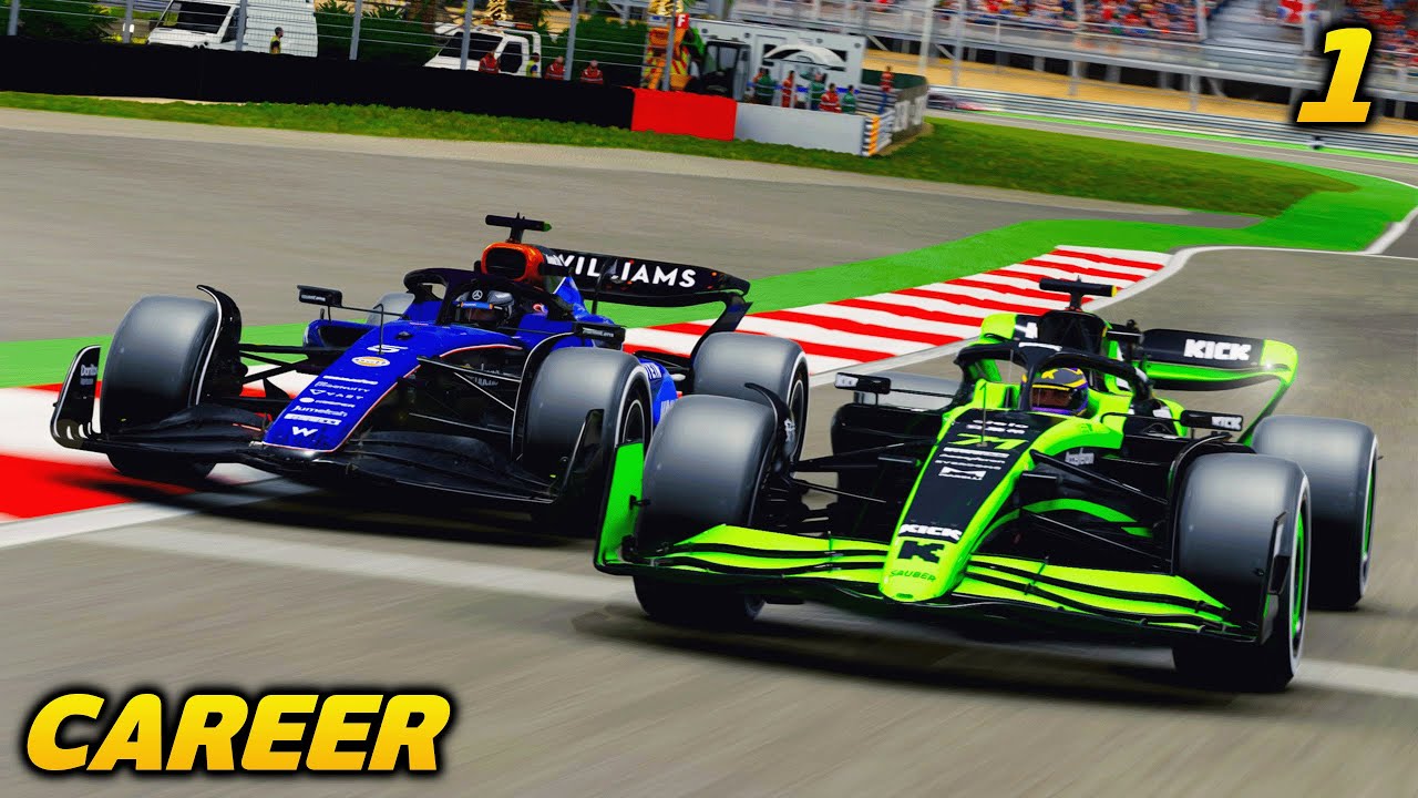 F1 DEBUT. PROMISED FERRARI FUTURE - F1 Career Mode: Part 1 - YouTube