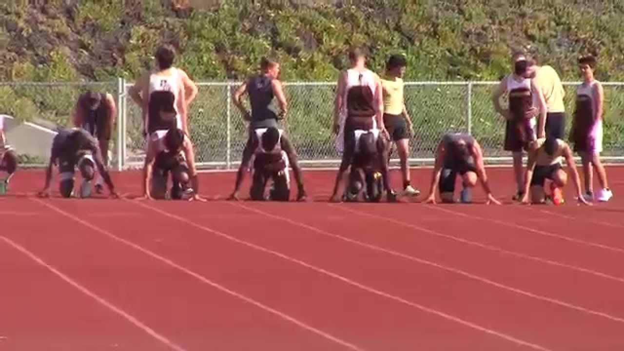 Cole Needham (11.64) Jerry Harper (11.68) 100m vs Parker - YouTube