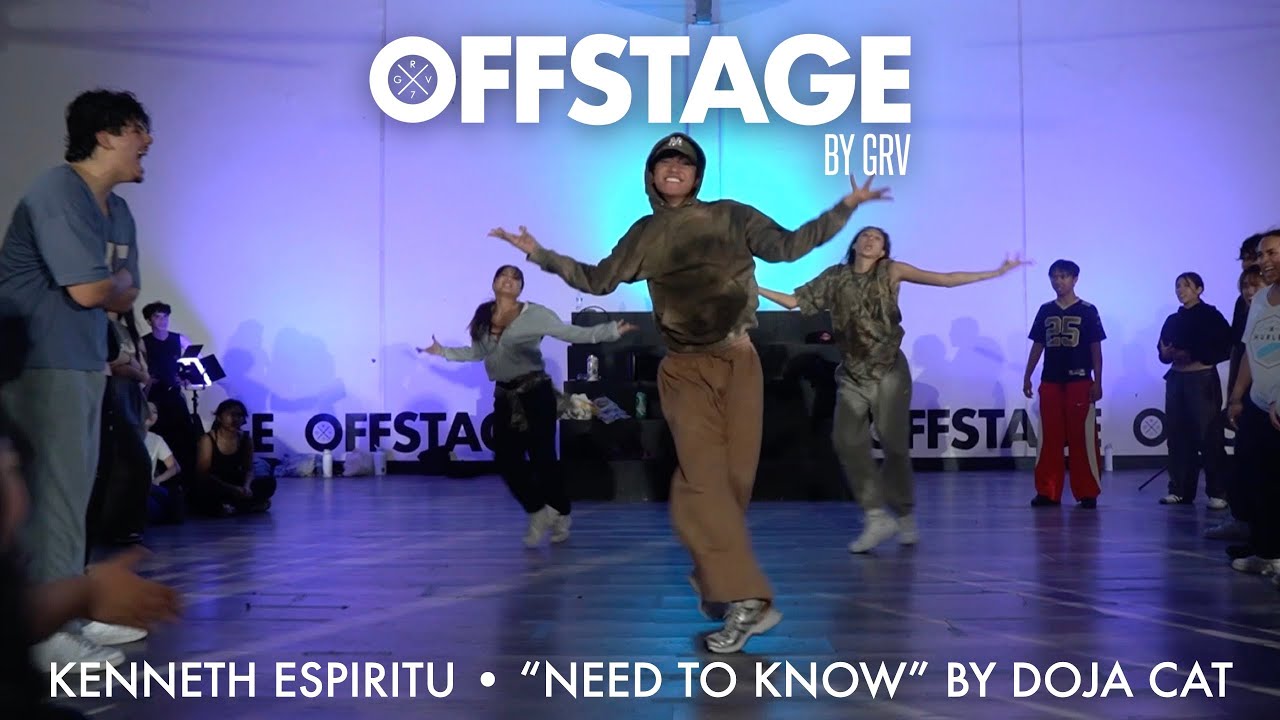 Kenneth Espiritu choreography to “Need To Know” by Doja Cat at Offstage Dance Studio - YouTube