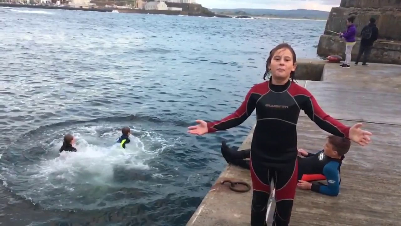 Jumps at the pier!! - YouTube