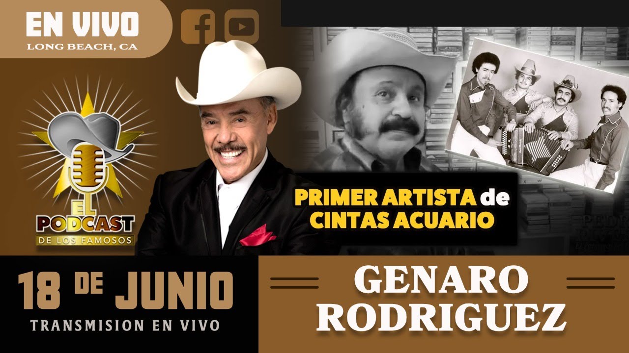 Genaro Rodriguez en El Podcast De Los Famosos con Don Pedro Rivera ...