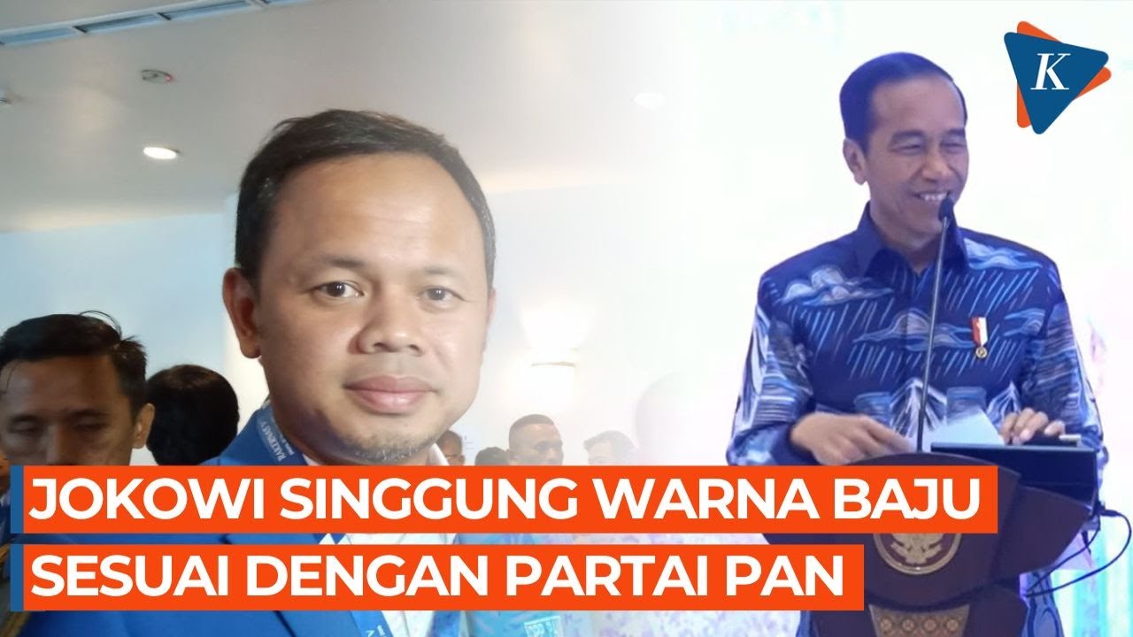 Baju Jokowi Bikin Gelak Tawa Saat Pidato di Bogor, Sindir Partai PAN ...