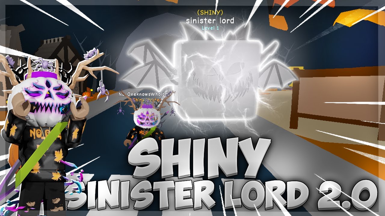 😱HOW!! He Hatched *Shiny Sinister Lord 2.0* The RAREST Pet in The Game ...