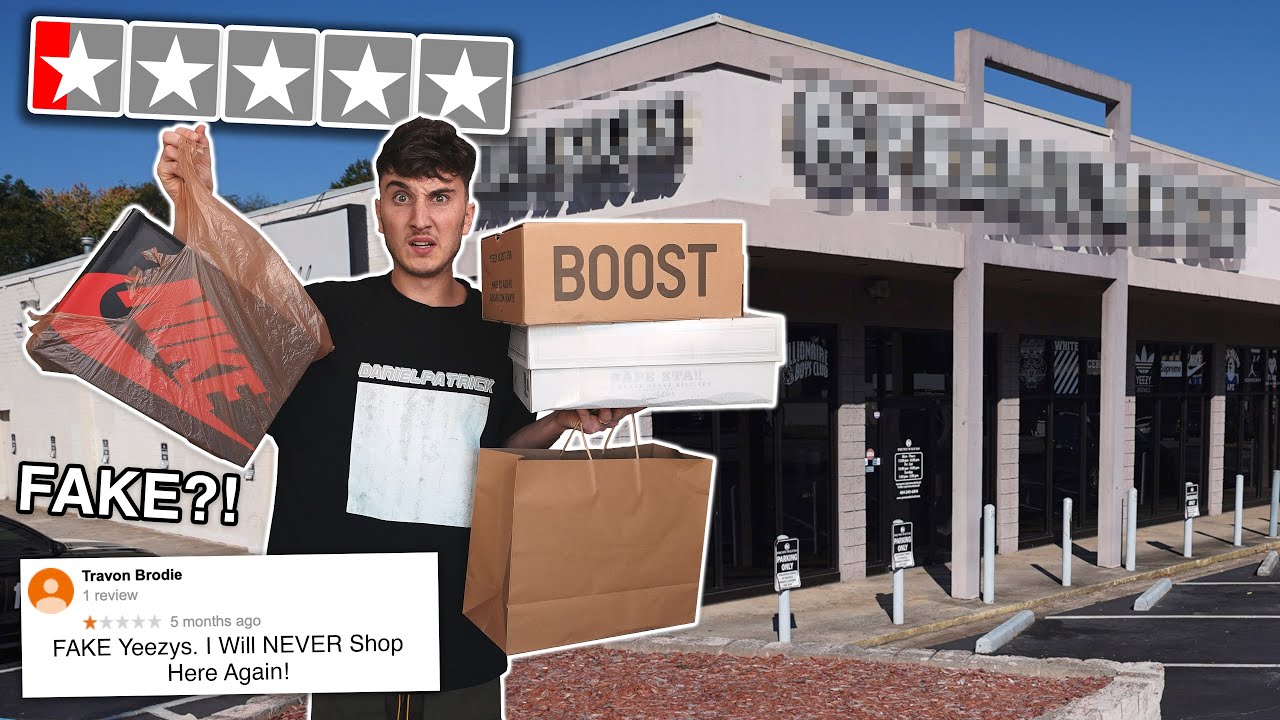 I Went To The WORST REVIEWED Sneaker Store In My City! - YouTube