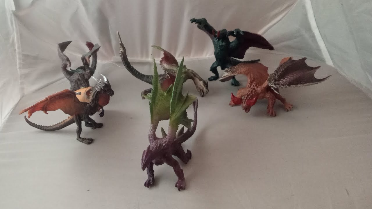 Opening a pack of Dragon Toys from Temu! - YouTube