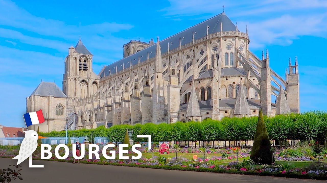 Bourges | Loire | 🇫🇷 France tour - YouTube