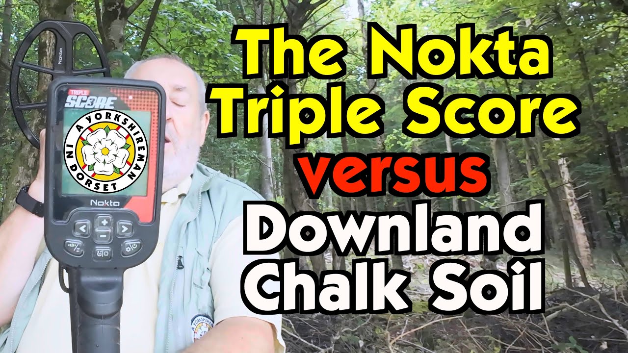 #136 Nokta Triple Score versus Downland Chalk - YouTube