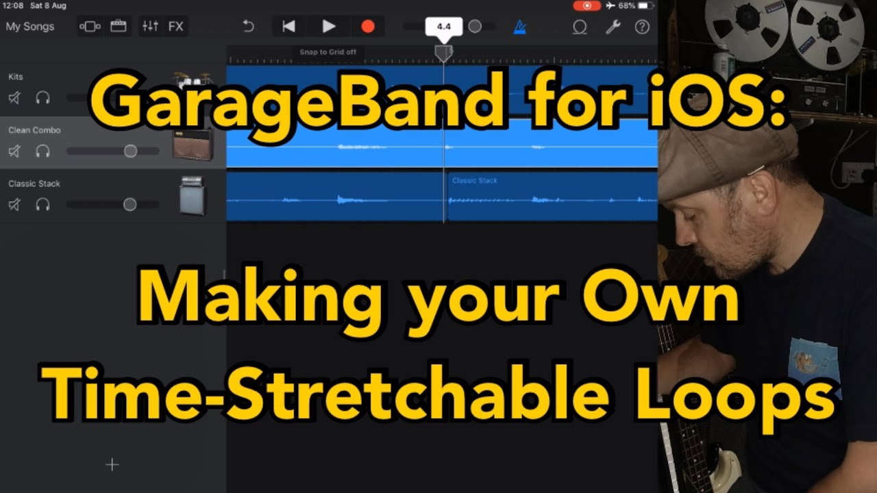GarageBand For IOS Making Your Own Time Stretchable Loops YouTube GarageBand For IOS Making Your Own Time Stretchable Loops YouTube