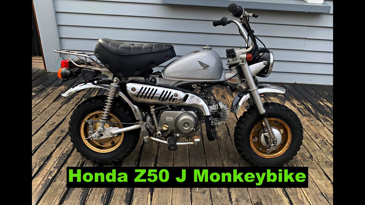 Honda Z50 JE Monkey bike - YouTube