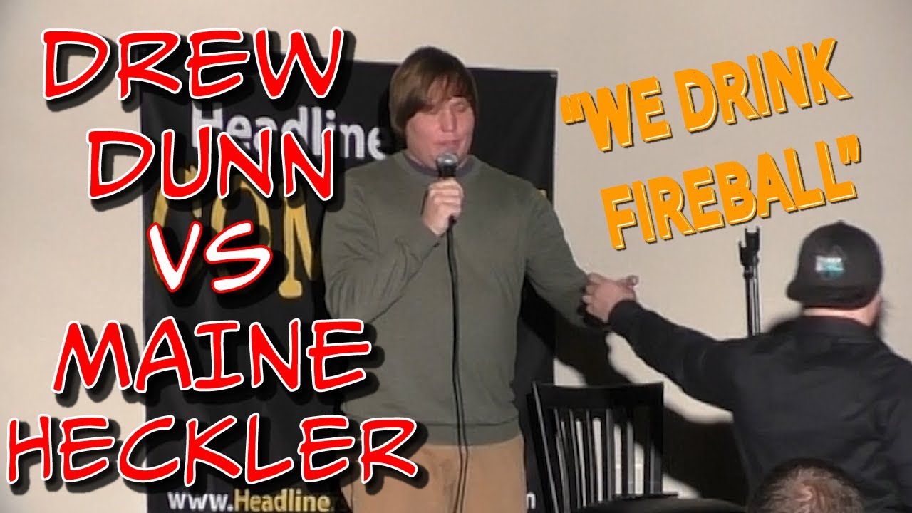 Drew Dunn vs Maine Heckler | Stand Up Comedy - YouTube
