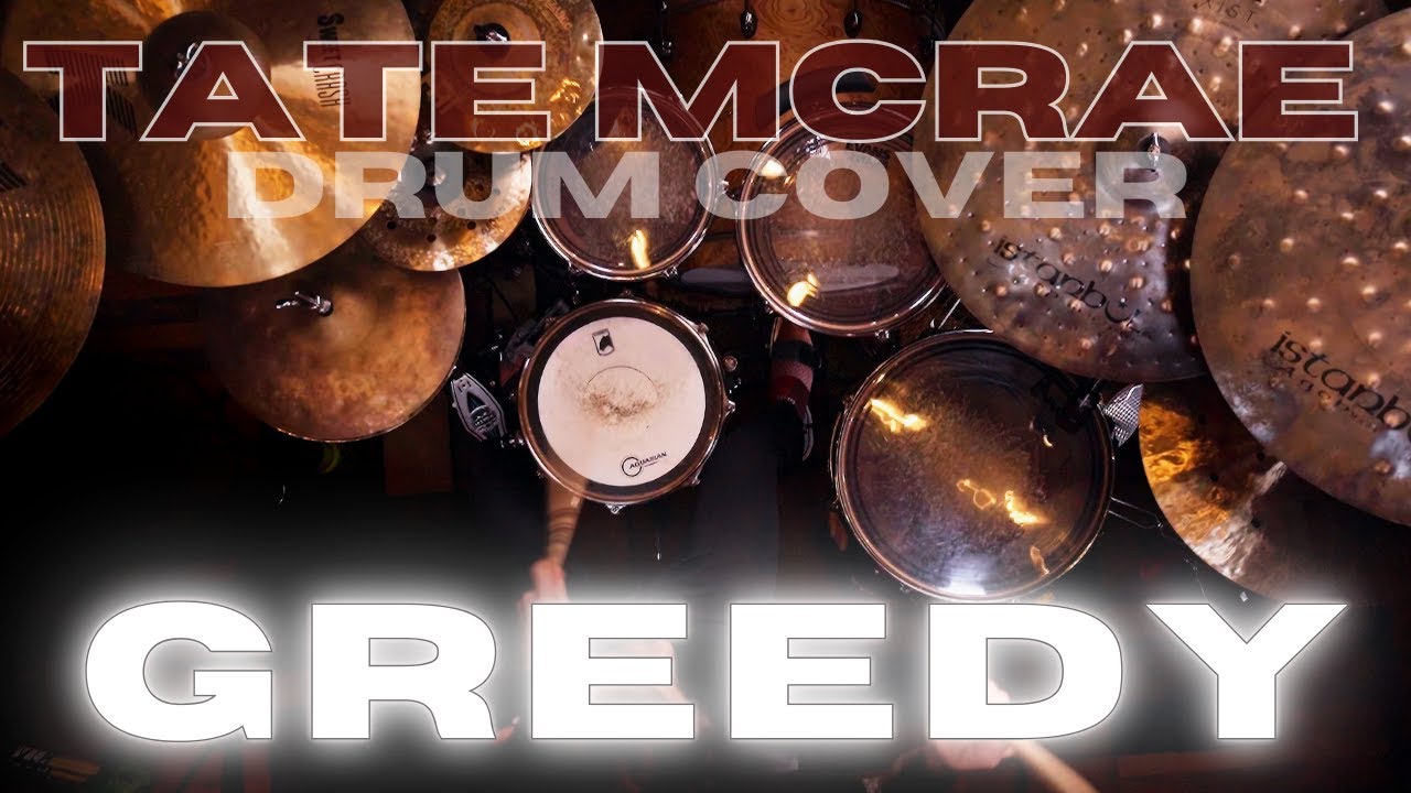 Tate McRae - Greedy (Drum Cover) - YouTube