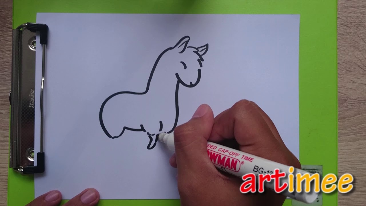 How to Draw Llama - YouTube