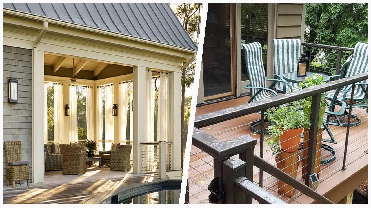 75 Traditional Deck Design Ideas You'll Love 😊 - YouTube