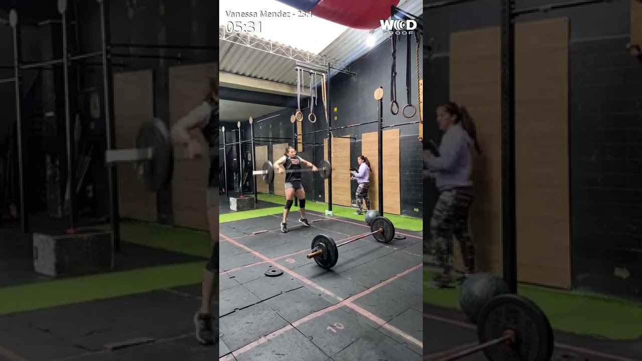 Vanessa mendez, Aguapanelas RM, categoría intermedio, RM BOX, open 23.1 Snatch - YouTube