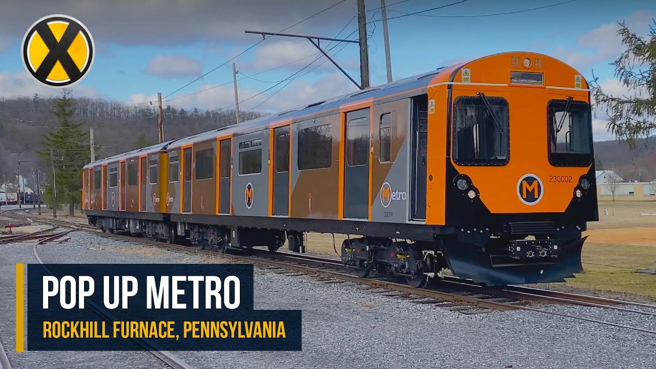 Ex-London Underground D78 Stock in Pennsylvania: Pop Up Metro Class 230 ...