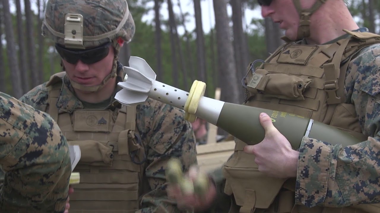 US Marines Train Using Mortars | 2020 - YouTube