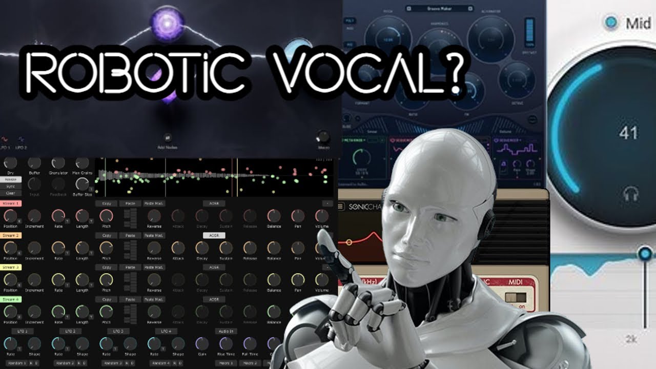 How to make your vocal sound robotic? - YouTube