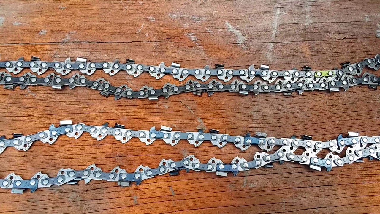 Stihl pm3 and ps3- 3/8" picco chains - YouTube