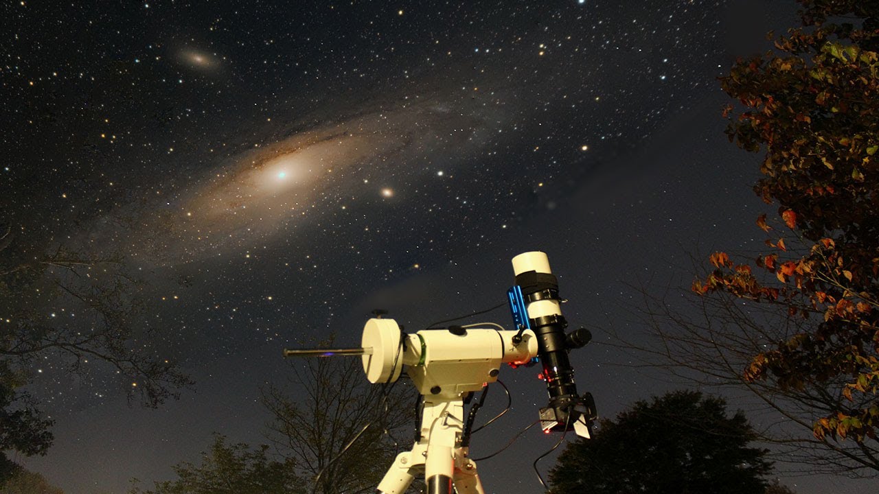 Photographing The Andromeda Galaxy - YouTube