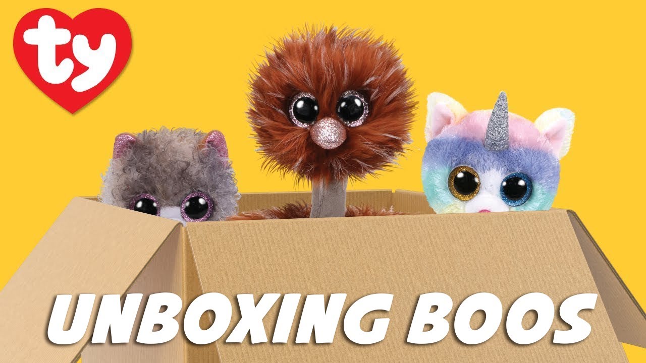 Unboxing Beanie Boos in the Ty Lab - Part 1 - YouTube
