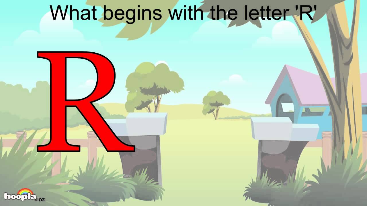 Learn About The Letter R - Preschool Activity Children songs - YouTube