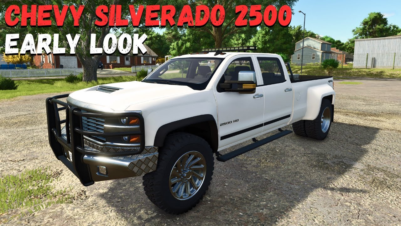 EARLY LOOK CHEVY SILVERADO 2500 BY AGRO TONHO | Farming Simulator 25 ...