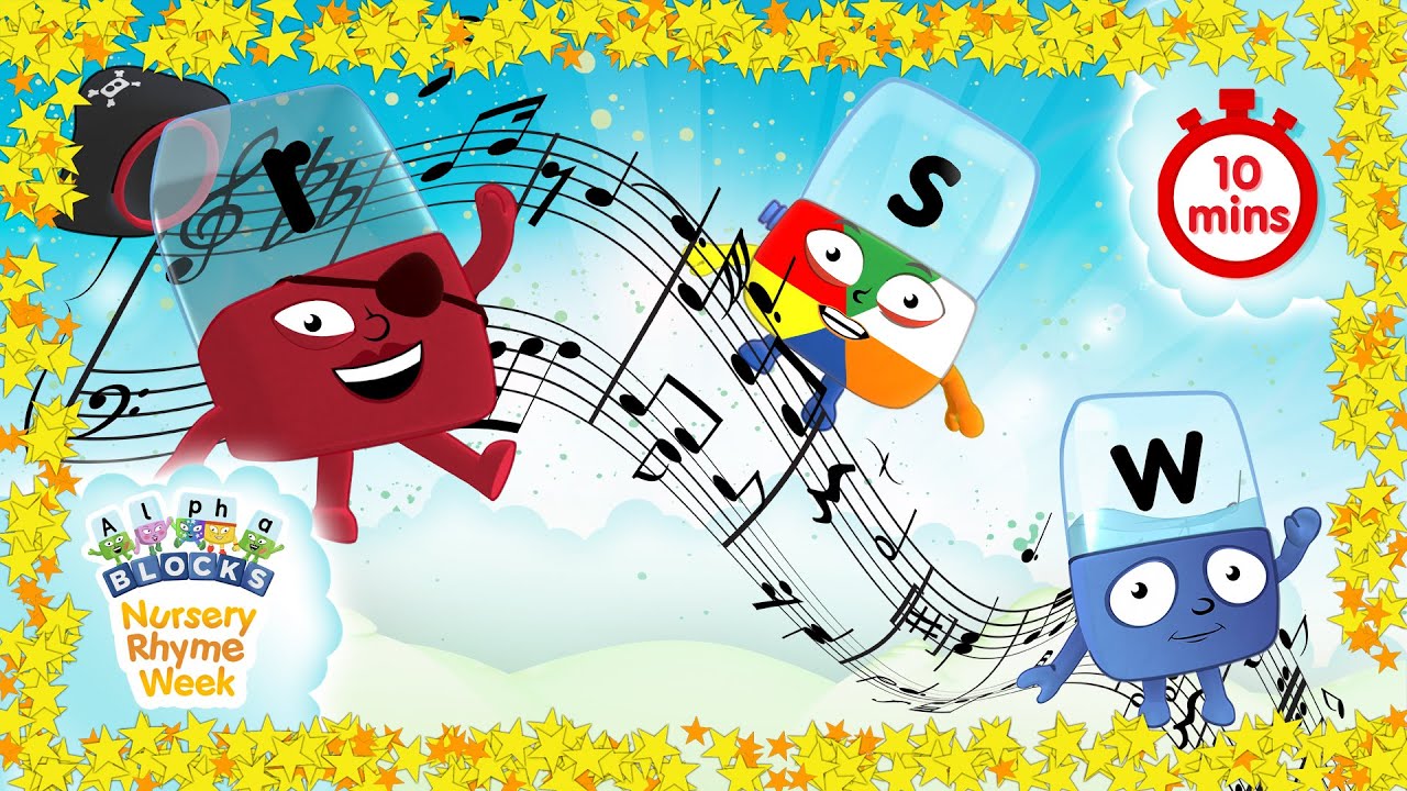 #NurseryRhymingWeek Phonics - Learn to Read | Rhyming Songs ...