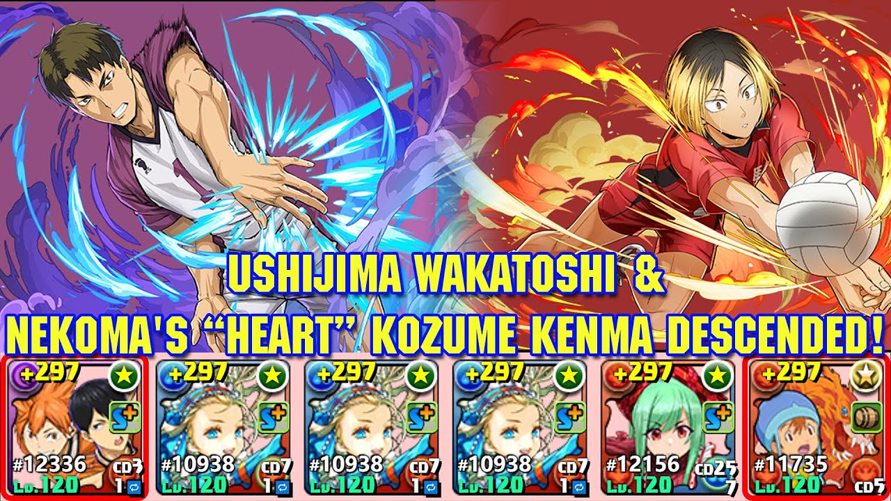 [PAD] Ushijima Wakatoshi & Nekoma's "Heart", Kozume Kenma Descended ...