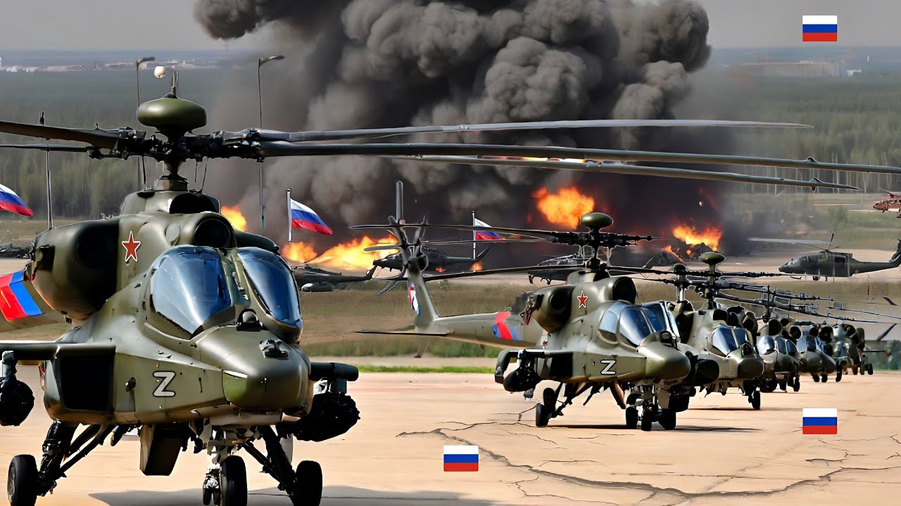 12 seconds ago! 7 CH-47D helicopters carrying 8,000 Russian mercenaries ...
