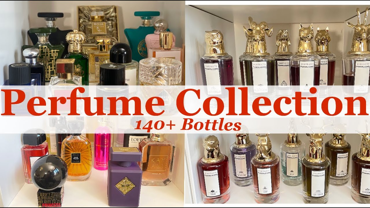 My Entire Perfume Collection 140 Bottles & How I Store Them | Designer ...