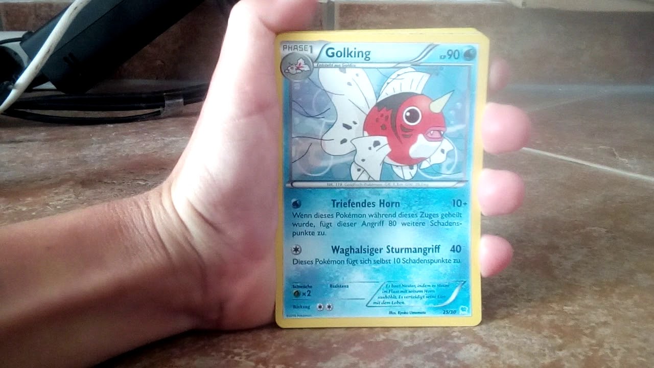 Pokemon karten display teil 1/8 german - YouTube