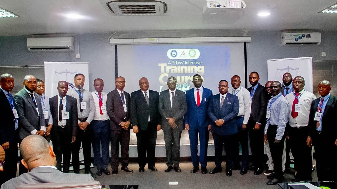 JAALS TRAINING OF BAILIFFS OF THE FEDERAL HIGH COURT NIGERIA - YouTube