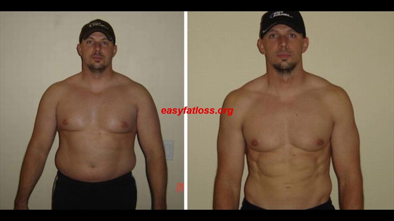 body transformation fat to fit male - YouTube