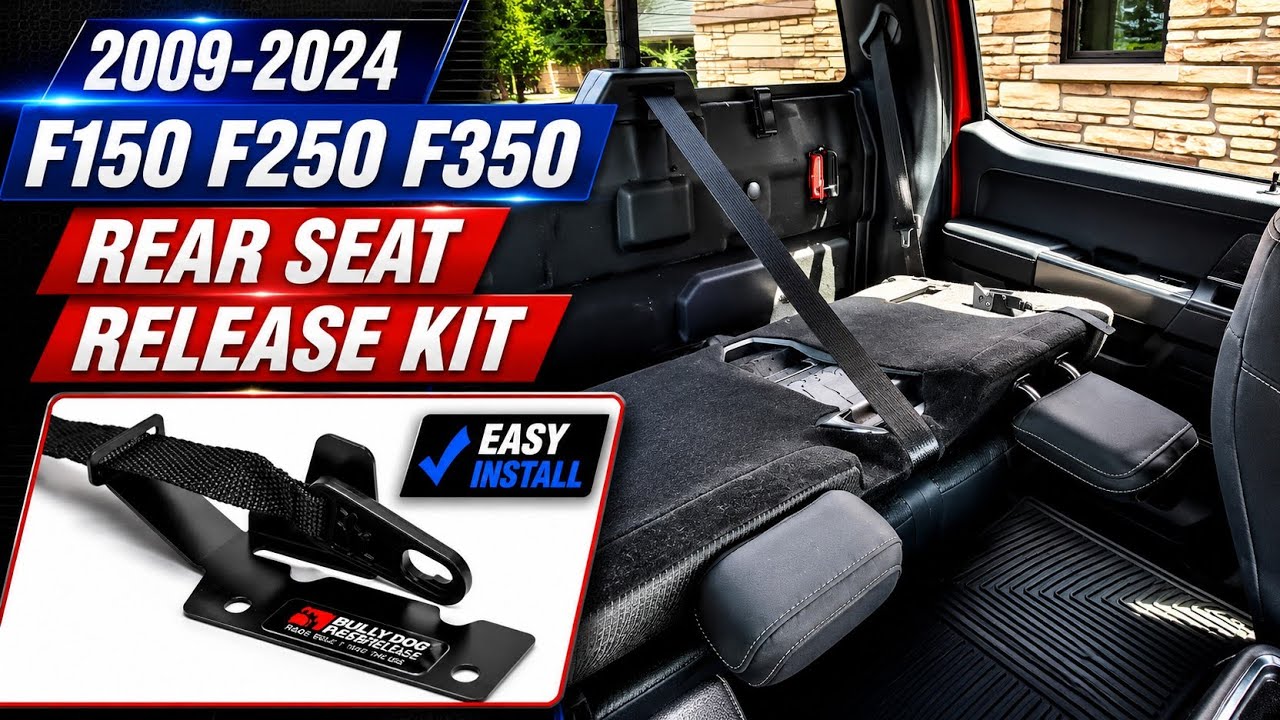 F150 Rear Seat Release